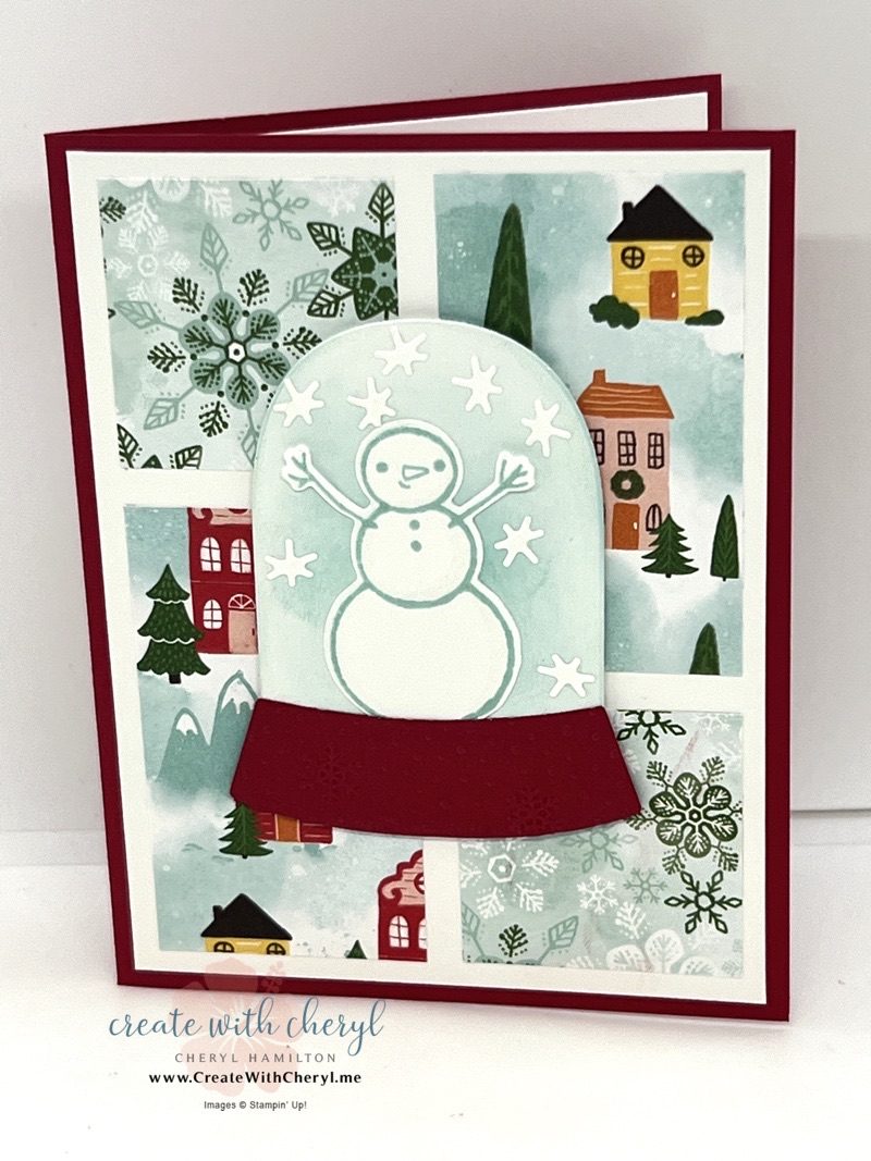 Magical Snow Globe Card: Featuring the Adorable Snowman from Snowy ...
