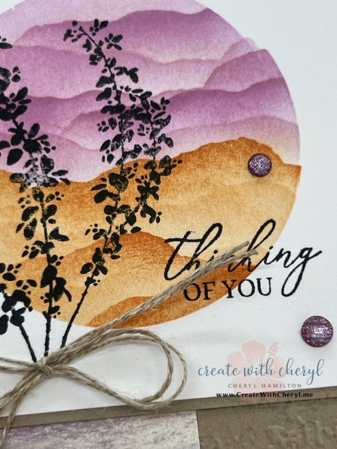 Blending Technique Botanical Layers - Create With Cheryl - Cheryl Hamilton