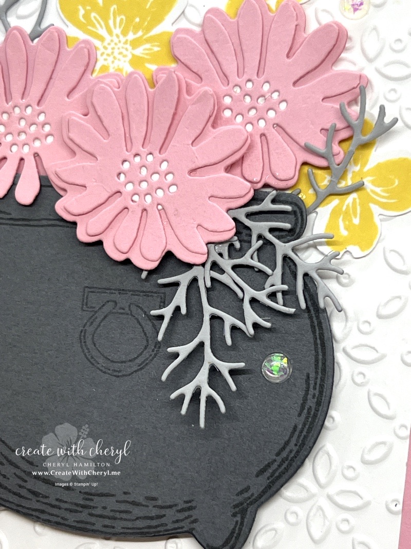 Potions & Spells Flower Pot - Create With Cheryl - Cheryl Hamilton