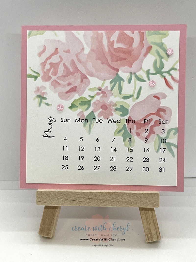 DIY Calendar Blog Hop for May - Layers of Beauty - Create With Cheryl ...