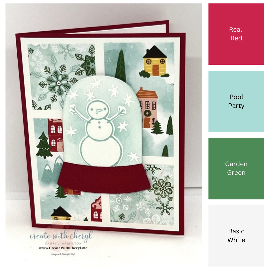 Color Combo Idea - Snowy Wonder - Create With Cheryl - Cheryl Hamilton