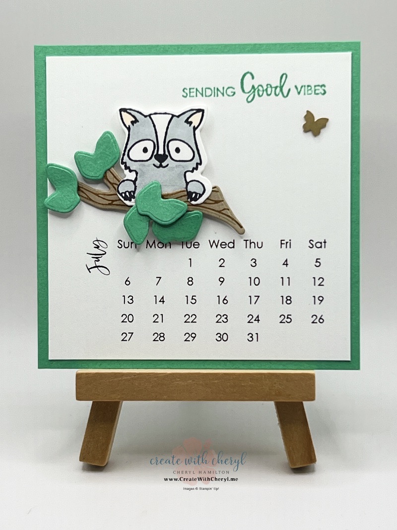 DIY Calendar Blog Hop for July - Create With Cheryl - Cheryl Hamilton