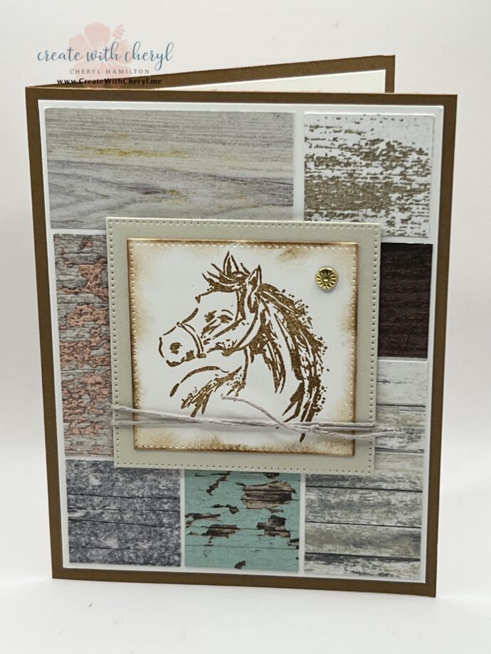 Horse Lovers, This One’s for You 🐎 - Create With Cheryl - Cheryl Hamilton